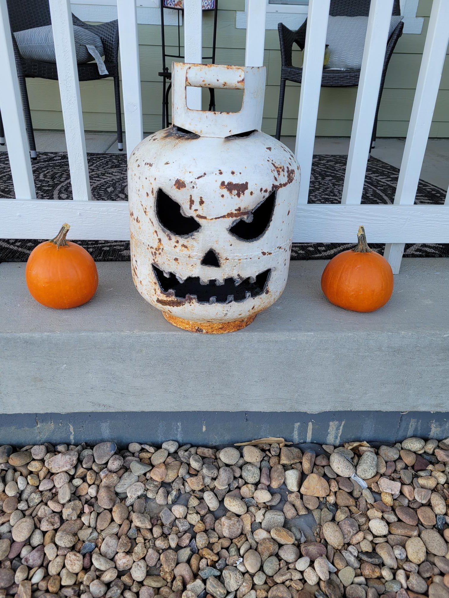 CREATE YOUR OWN PROPANE TANK JACK-O-LANTERNS! - AskForney